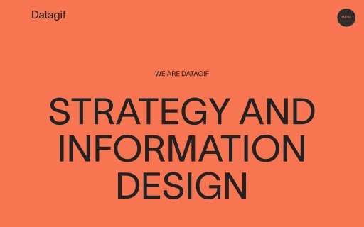 Datagif — Find fast & responsive websites on SITEJOY