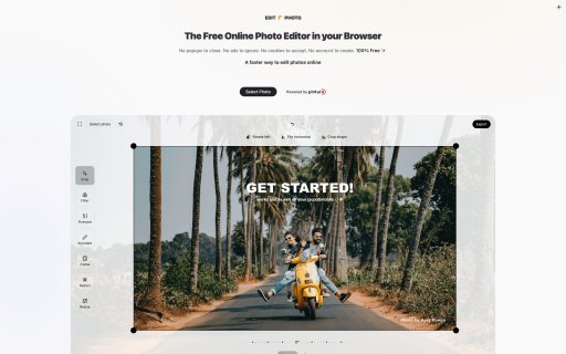 edit.photo — Find fast & responsive websites on SITEJOY