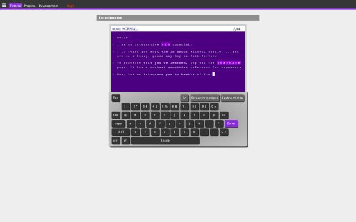 Interactive Vim Tutorial — Find fast & responsive websites on SITEJOY Interactive Vim Tutorial — Find fast & responsive websites on SITEJOY