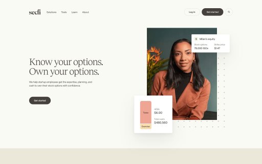 Secfi — Find fast & responsive websites on SITEJOY