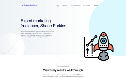 Shane Parkins — Find fast & responsive websites on SITEJOY