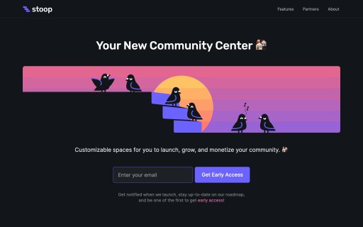Stoop — Find fast & responsive websites on SITEJOY